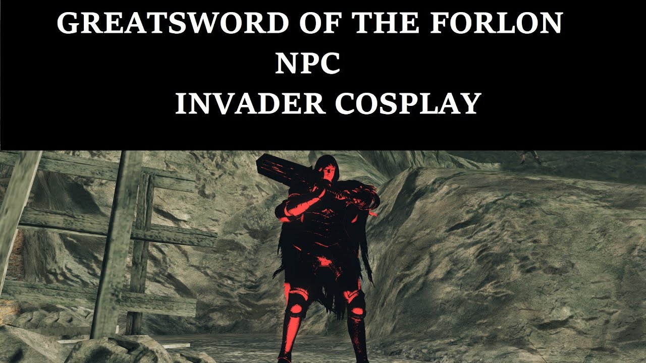 Greatsword of the Forlorn Invader Dark Souls 2 SOTFS - YouTube
