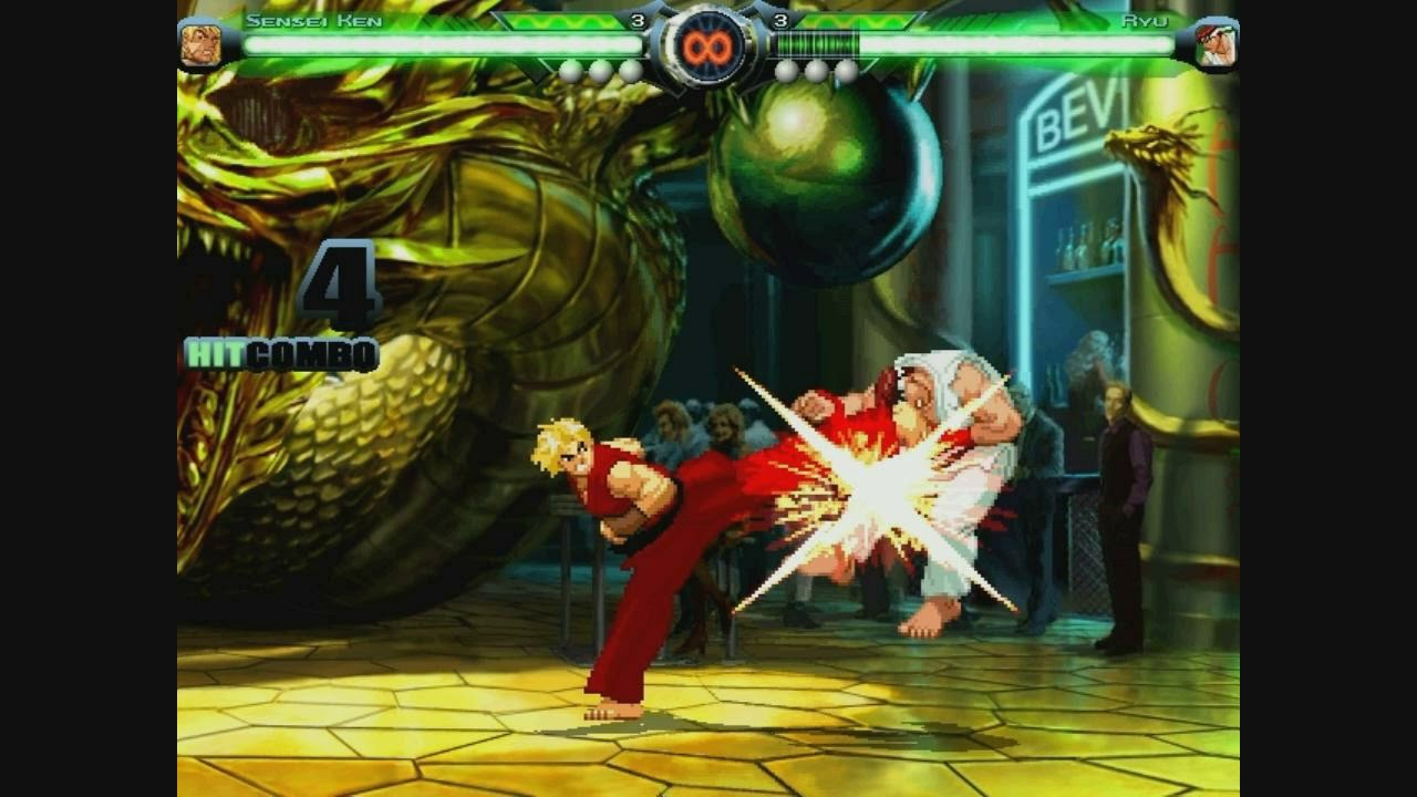 Mugen Sensei Ken gameplay by KingKong_Cihan - YouTube