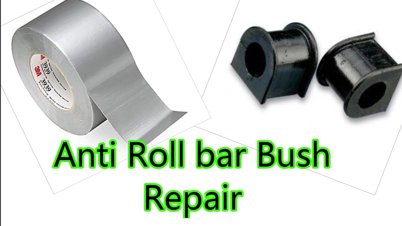 Anti Roll Bar Bush Repair (MOST CARS) - YouTube