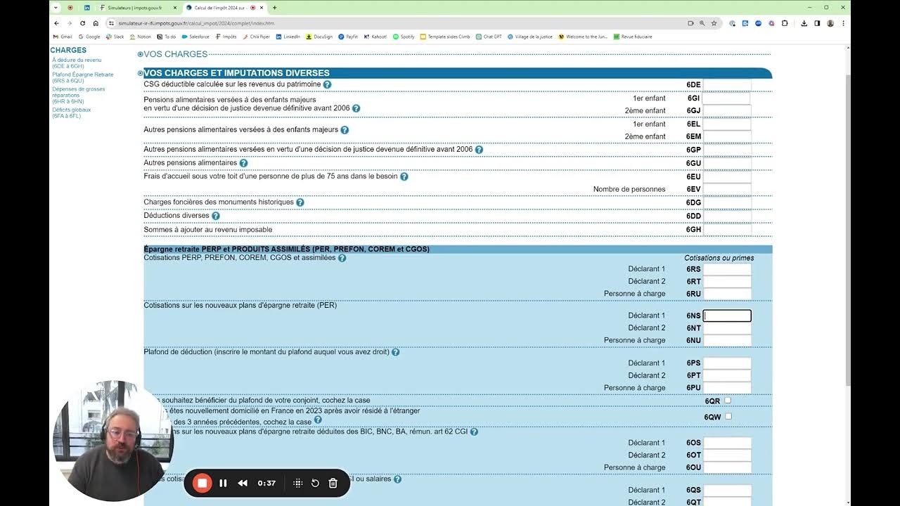 Tuto déclaration d’impôts 2024 • PER - YouTube