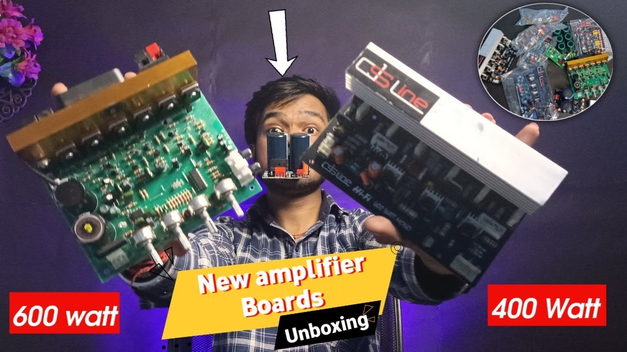 Unboxing a DIY Subwoofer Amplifier Board - What's Inside? - YouTube