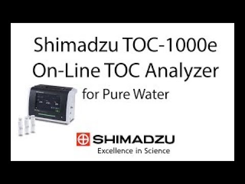 Shimadzu TOC 1000e Product Video - YouTube