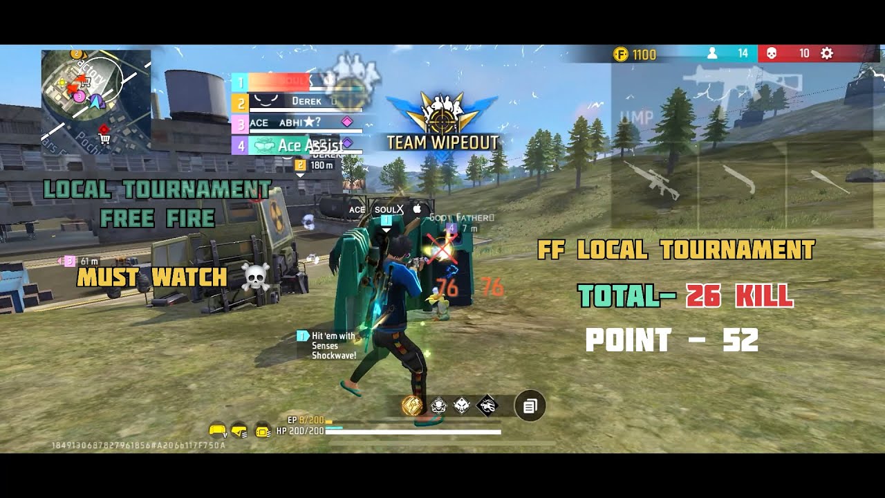 FREE FIRE TOURNAMENT HIGHLIGHTS🏆 . EVERY ESPORT PLAYER MUST WATCH....🔥🔥 ...