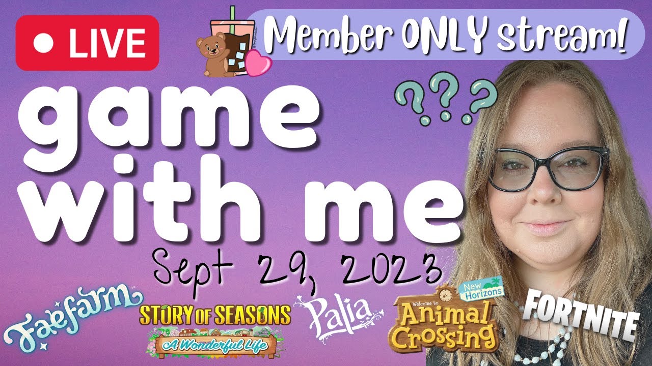 Friday Morning Game w/ Me! | Member Only Stream - YouTube