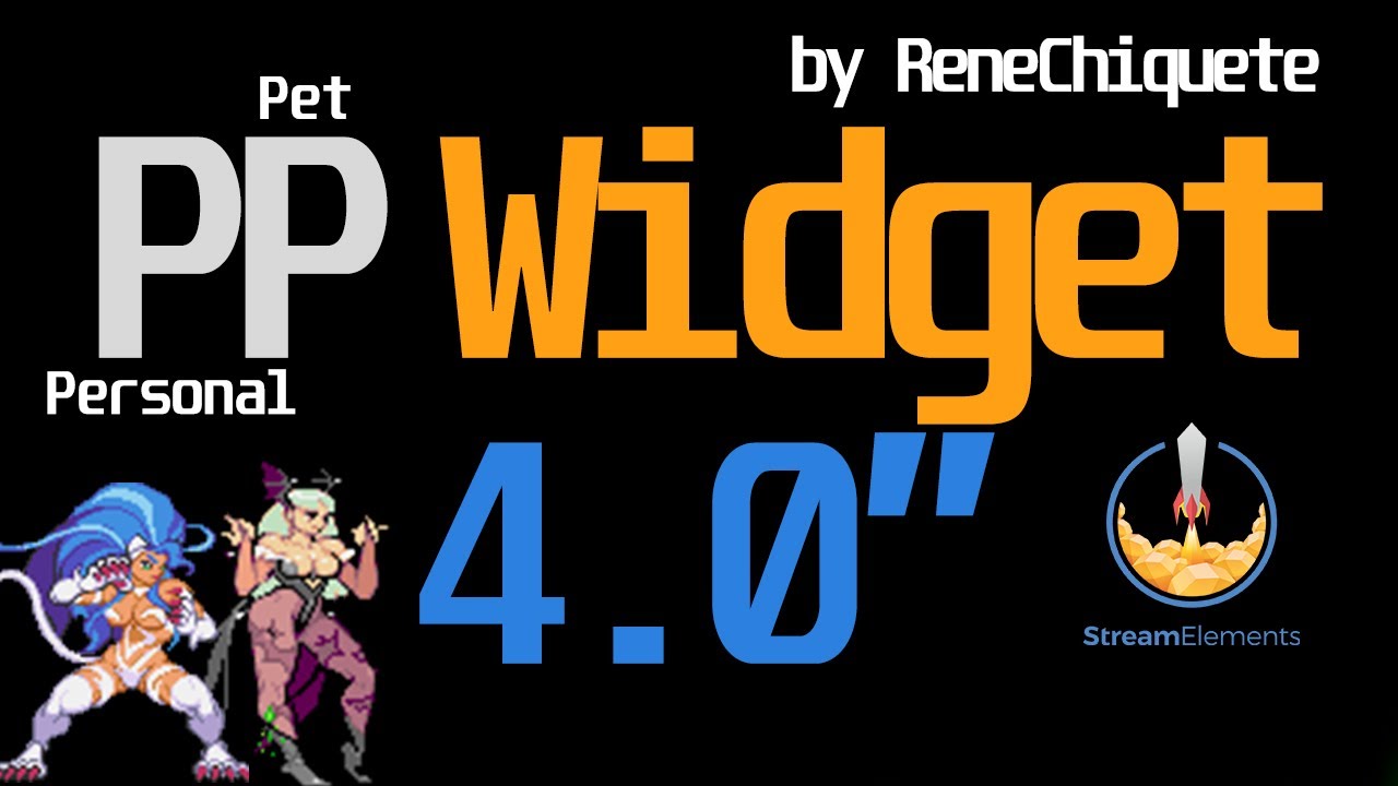 PP (Personal pet) Widget 4.0" - FREE custom interactive pet for your ...