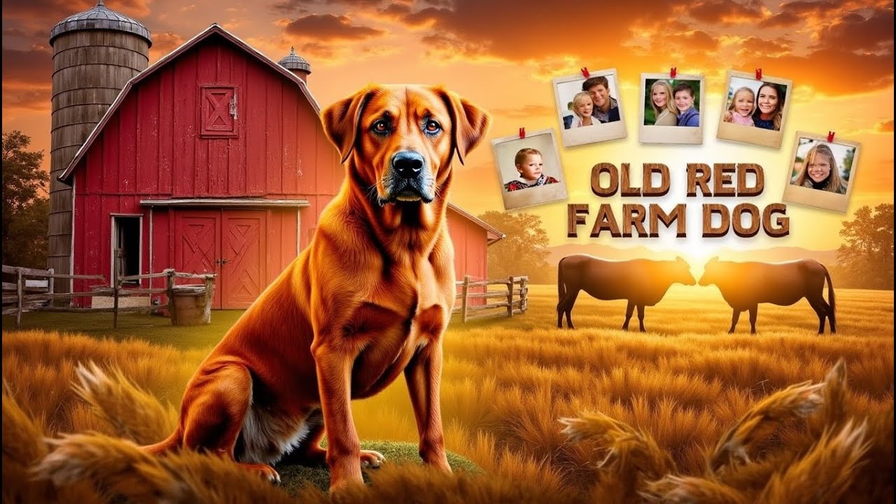 🐶 OLD RED FARM DOG | A Classic Texas Country Music Video Tribute 🤠🎶 ...