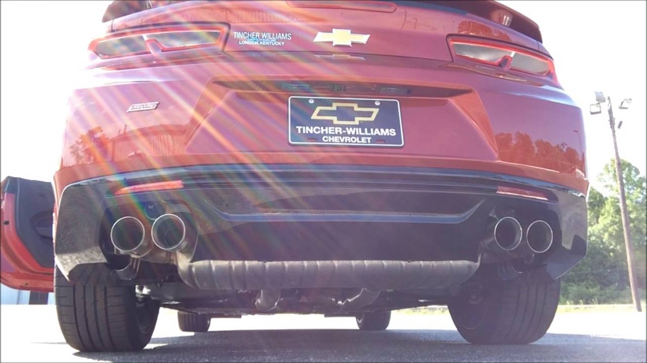 The All New 2016 Chevrolet SS 6.2L V8 Stock Exhaust Note and Revs at ...