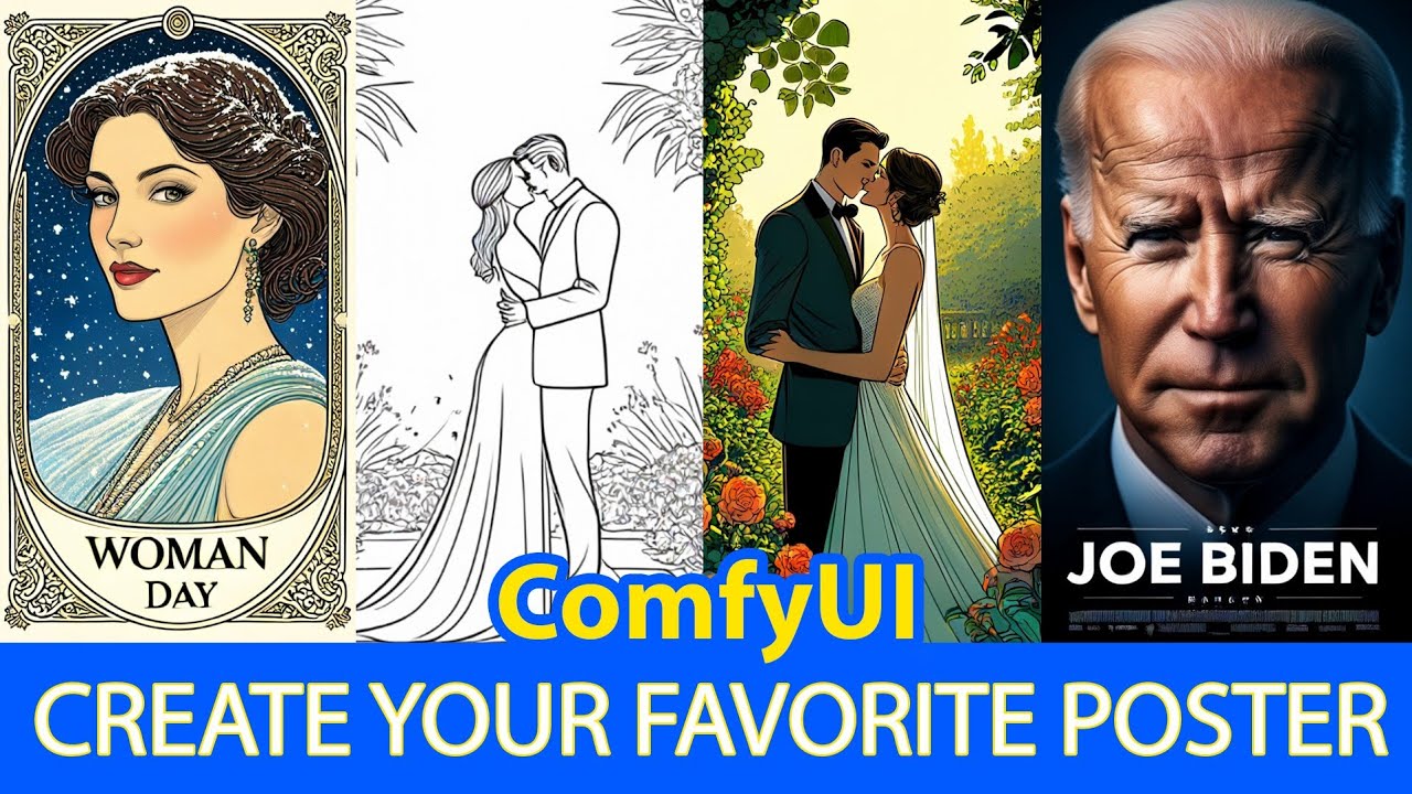 ComfyUI Basic - Create Poster with Stable Cascade - YouTube