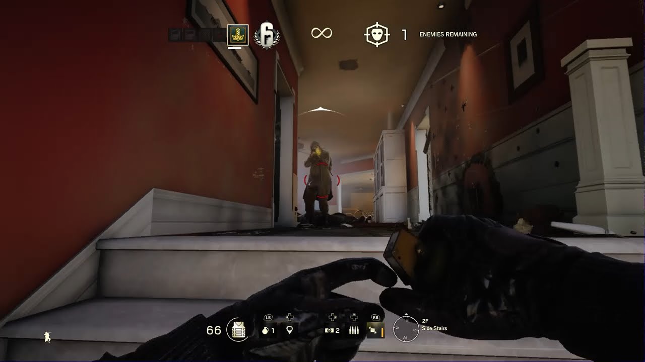 Rainbow Six Siege Beta - Sledge Operator Gameplay (Gun Hammer Frag ...