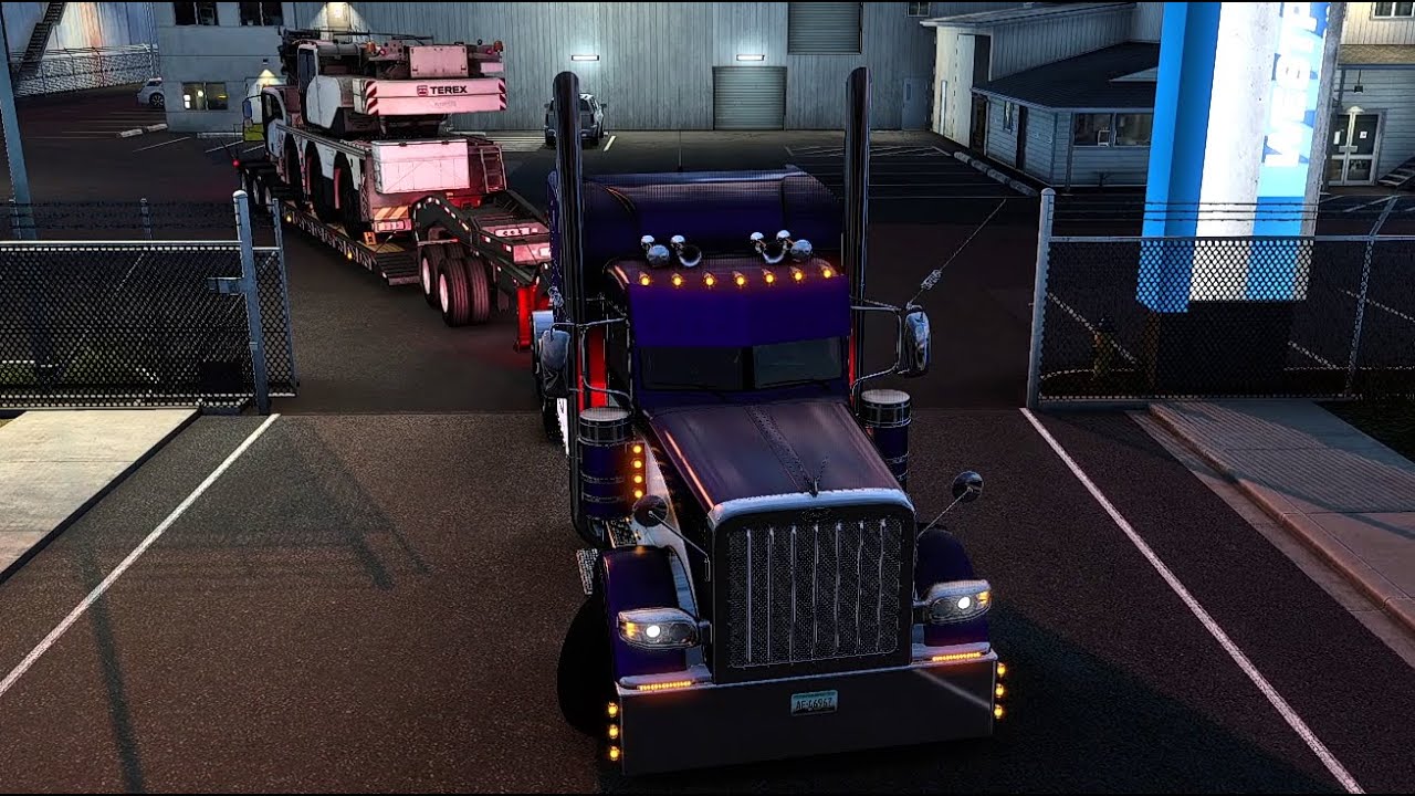 Hauling a Mobile Crane 82 miles from Everett to Tacoma | CUMMINS ISX-15 ...