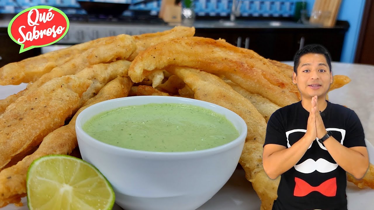 Filetitos de Pescado como los del Tianguis + Salsa Secreta! Receta Muy ...