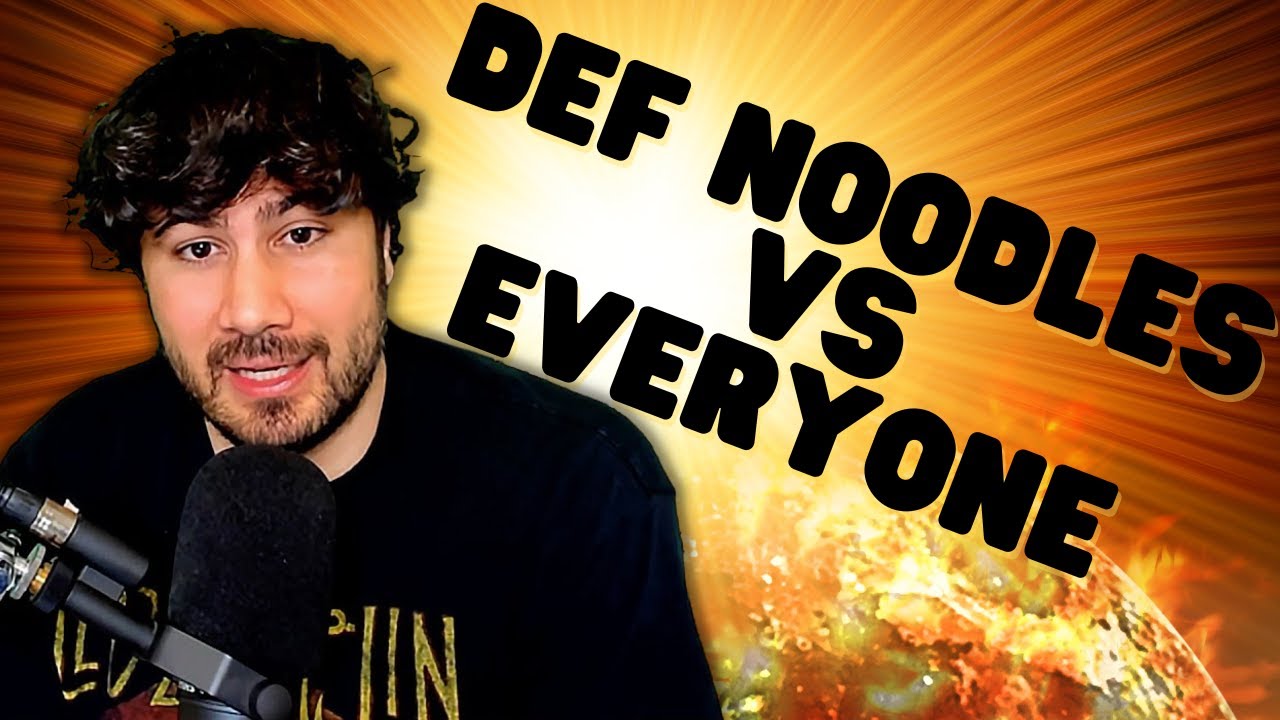 Def Noodles vs EVERYONE! The Twitter Space gone bad - YouTube