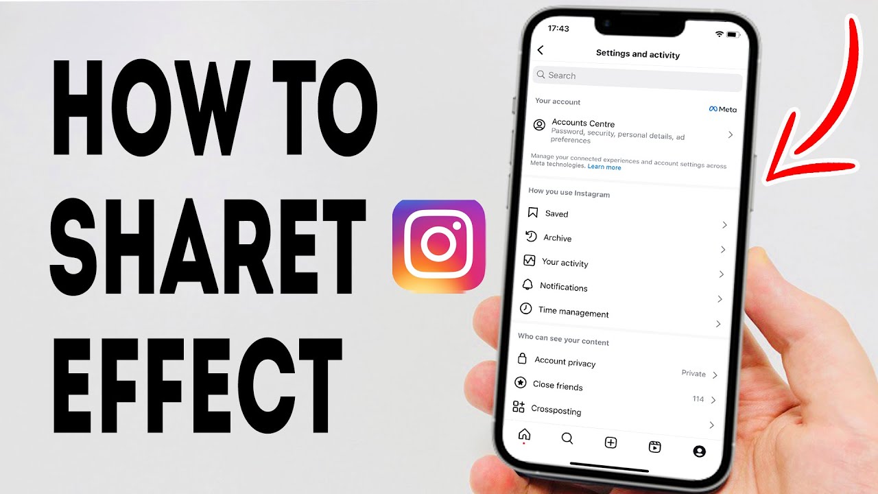 How To Share Instagram Effect With Someone - Full Guide - YouTube