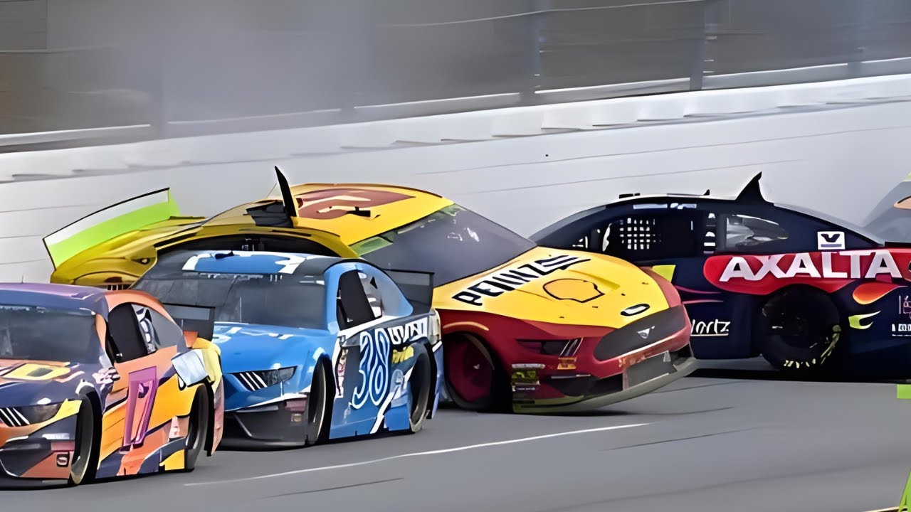 Nascar Near Flips #4 - YouTube