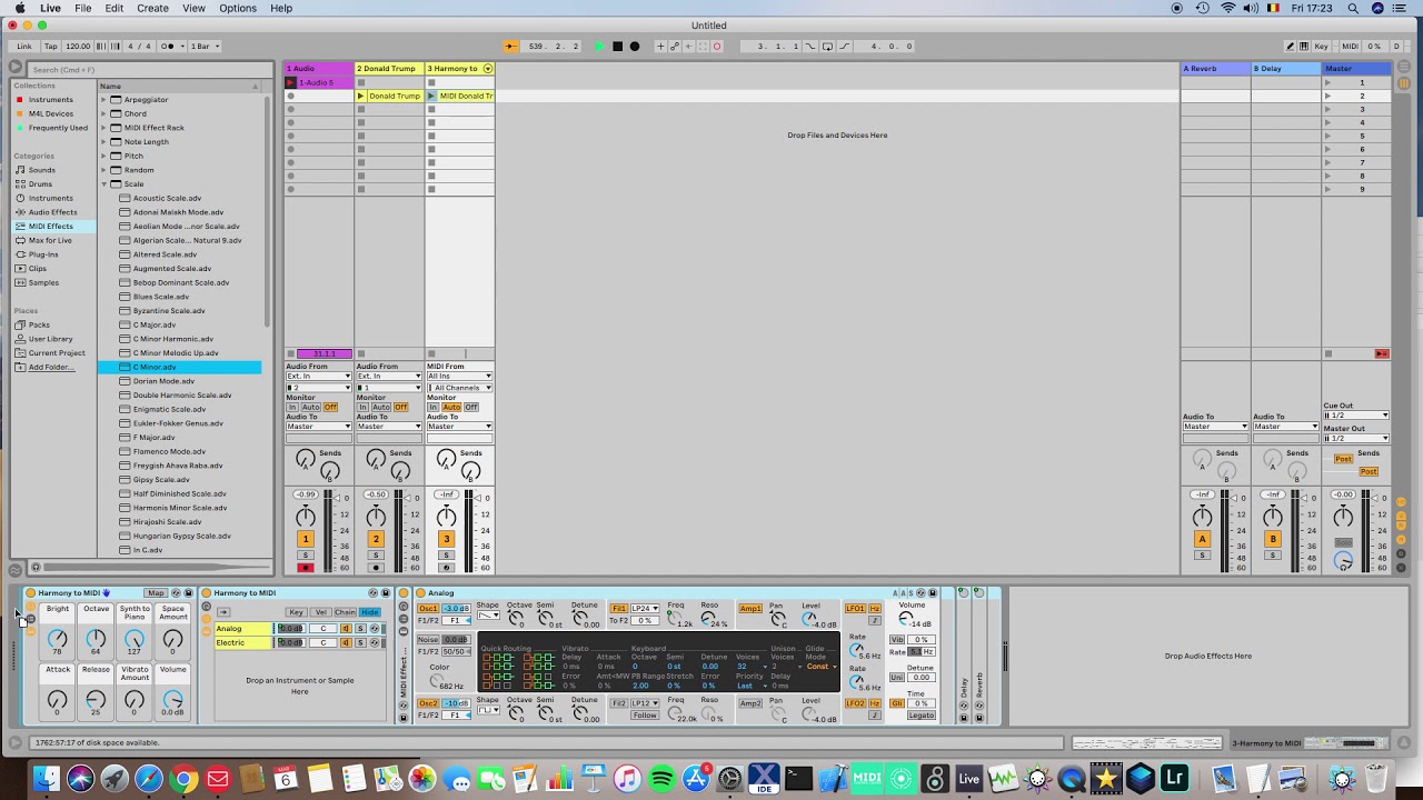 How to create a SoundScape from audio in Ableton Live - YouTube