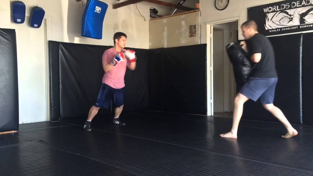 Upper Cut Drill For Boxing: Training Journal 4-15-15 - YouTube