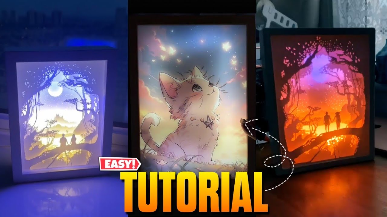How To Make Light Painting | Light Painting tutorial TikTok trend # ...