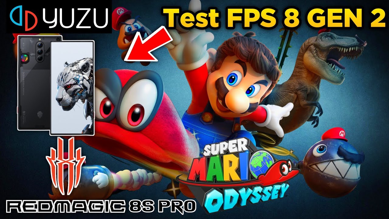 Super Mario Odyssey Redmagic 8s Pro Snapdragon 8 Gen 2 Yuzu Emulator ...