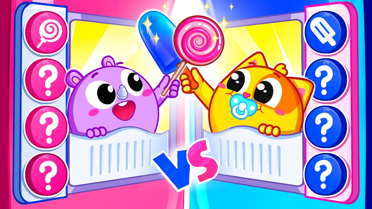 Pink Blue Vending Machine for Kids | Funny Song For Baby & Nursery ...