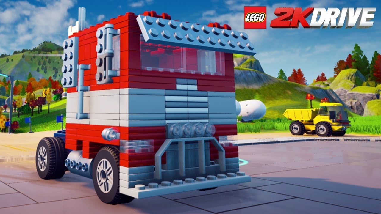We Put Optimus Prime In Lego 2K Drive! - YouTube
