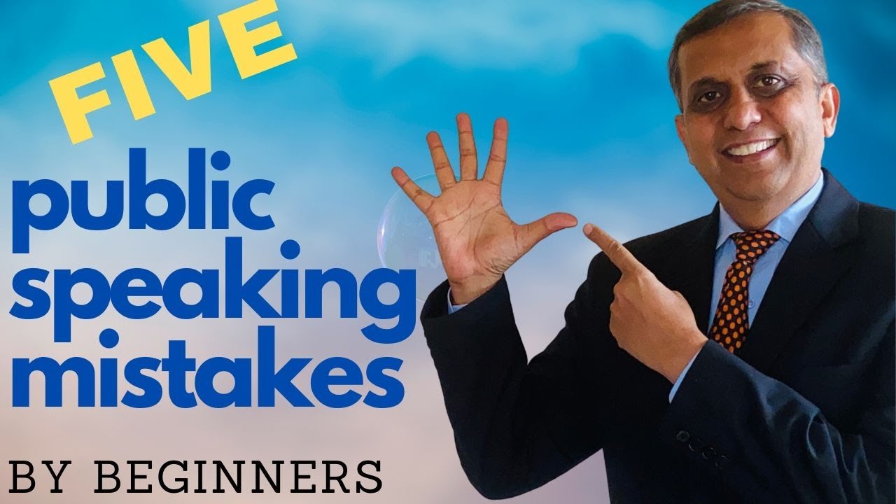 5 Public Speaking mistakes Beginners make - YouTube