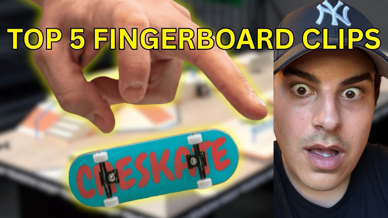 🔥 Top 5 Fingerboard Clips of the Week! (Insane Tricks You Have to See ...