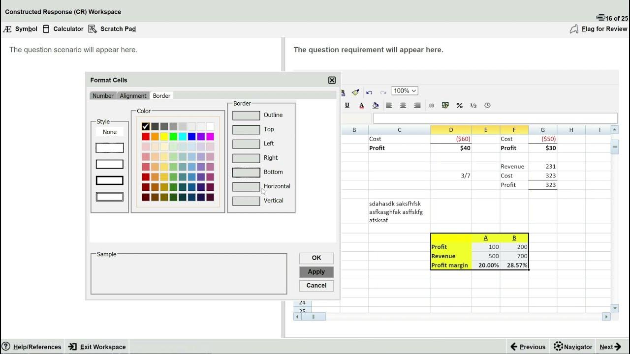 ACCA Computer Based Exams: Tips on using the ACCA spreadsheet software - YouTube