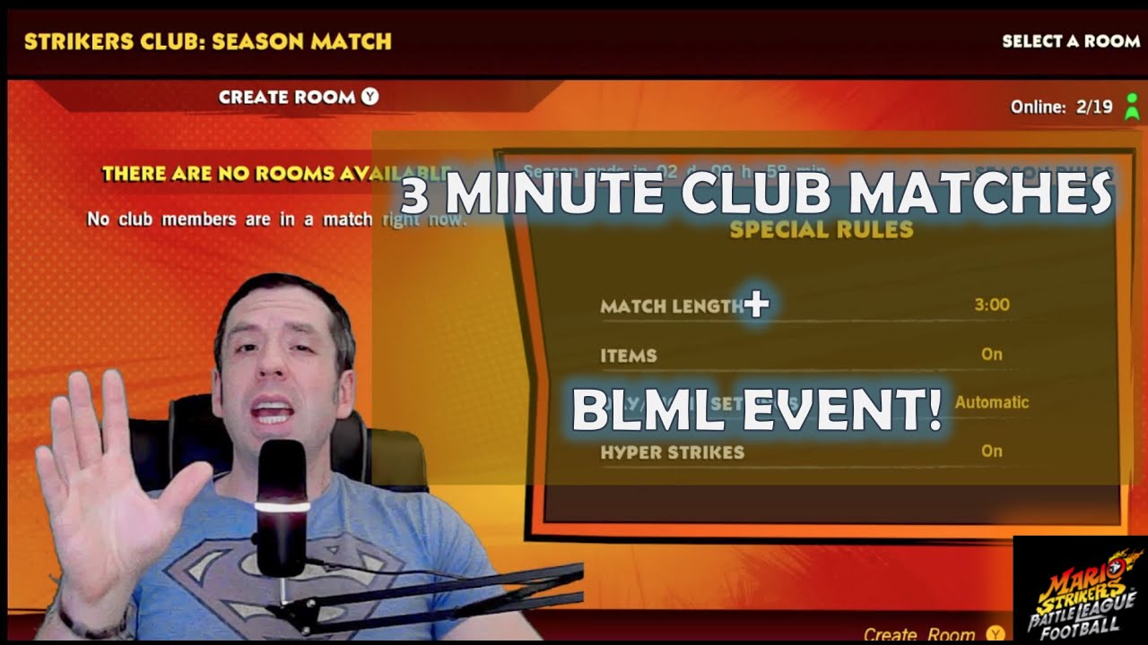 BLML EVENT! | Mario Strikers Battle League Gameplay - YouTube