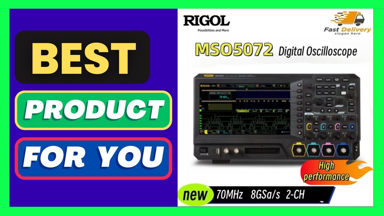 Rigol MSO5072 - Two Channel, 70 MHz - YouTube