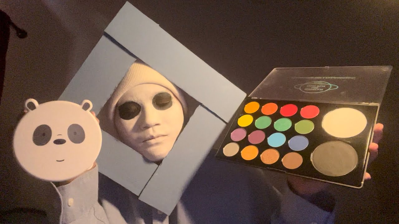 ASMR - Piffin380 does your makeup (Random and Fast Paced) - YouTube