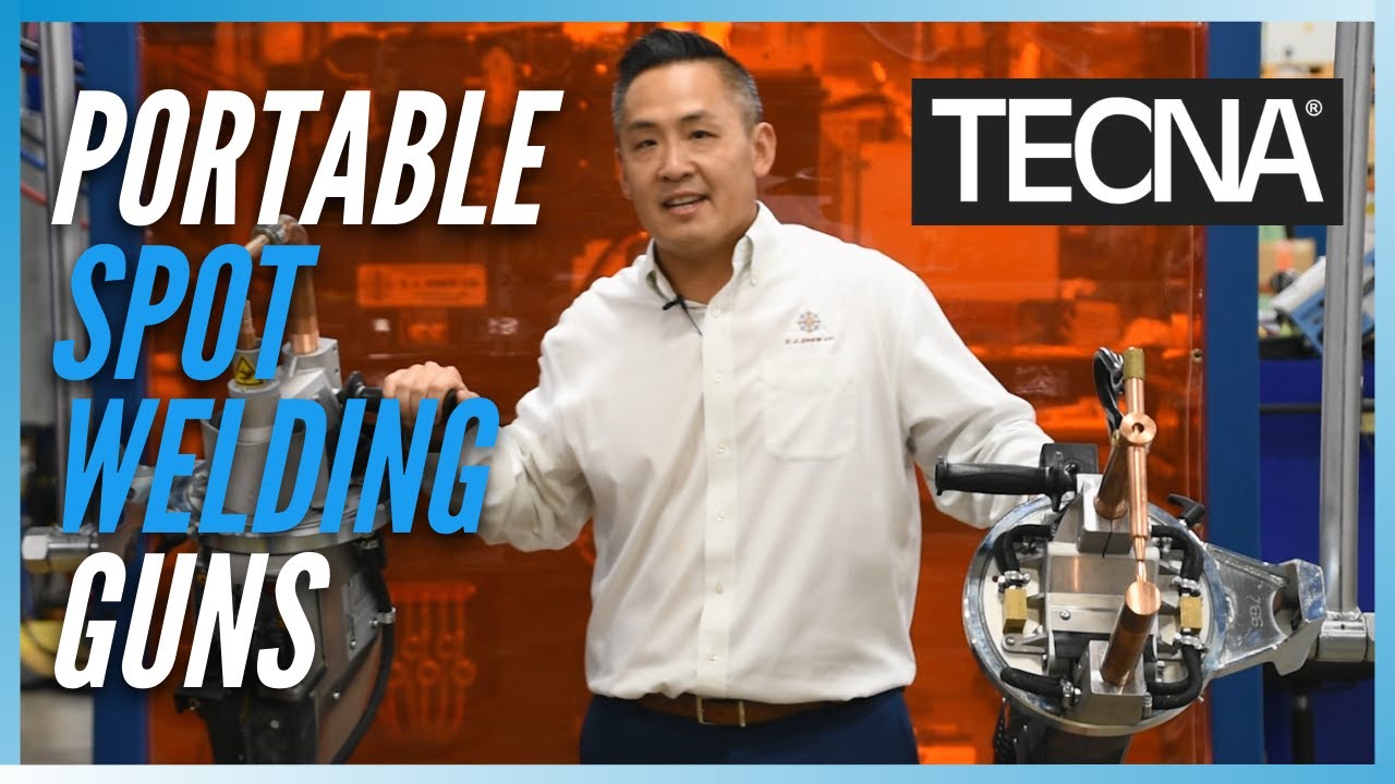 TECNA Portable Spot Welding Guns - T. J. Snow Company - YouTube