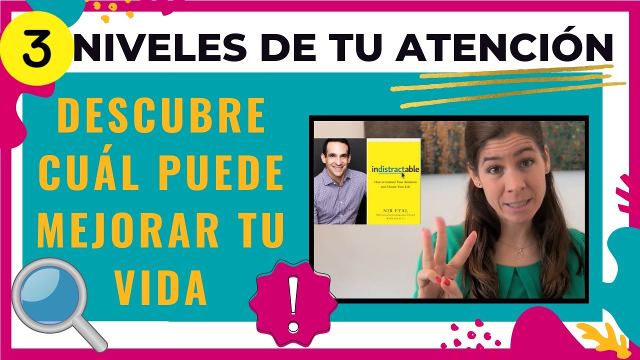 🔍Mejora tu Atención al Máximo con estos 3 Niveles🔝Libro Indistraíble ...