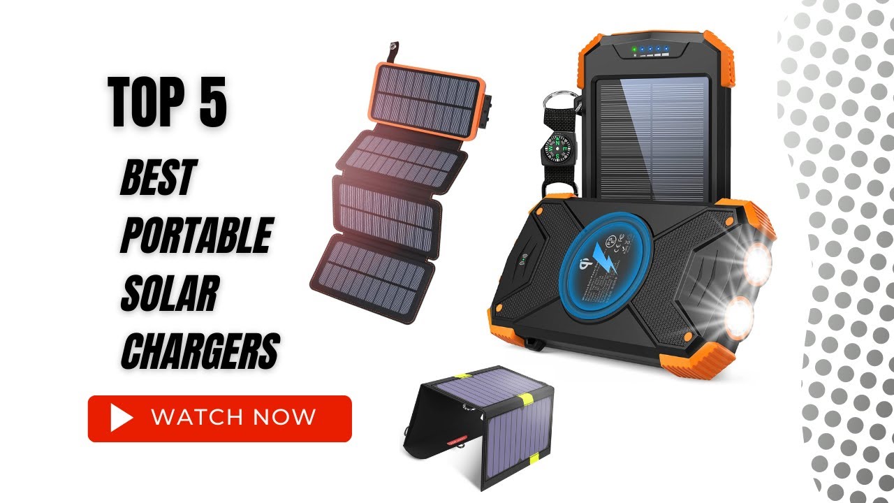 Best Portable Solar Chargers On Amazon / Top 5 Product ( Reviewed ...