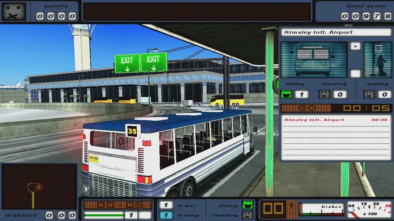 Bus Driver Game: Towards Airport Route [gameplay] - YouTube