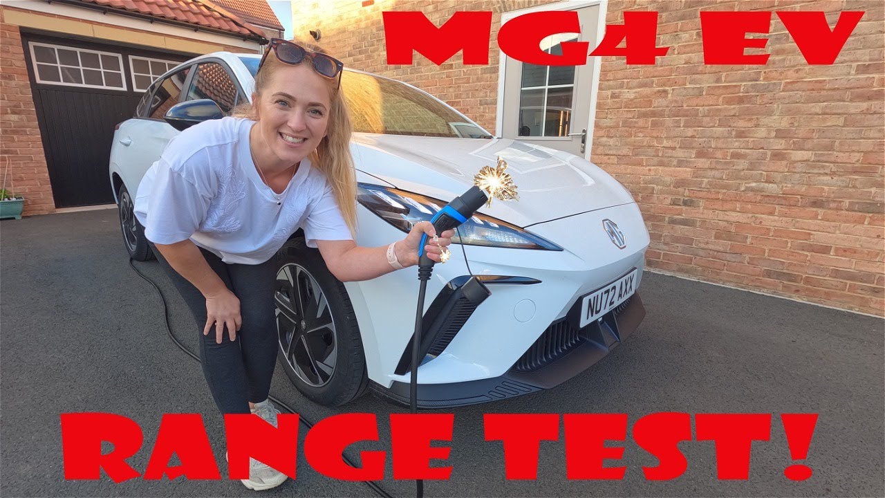 2022 MG4 EV - Range Test - YouTube