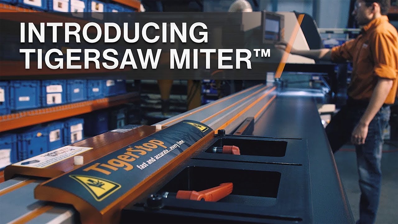 TigerSaw Miter™ - YouTube