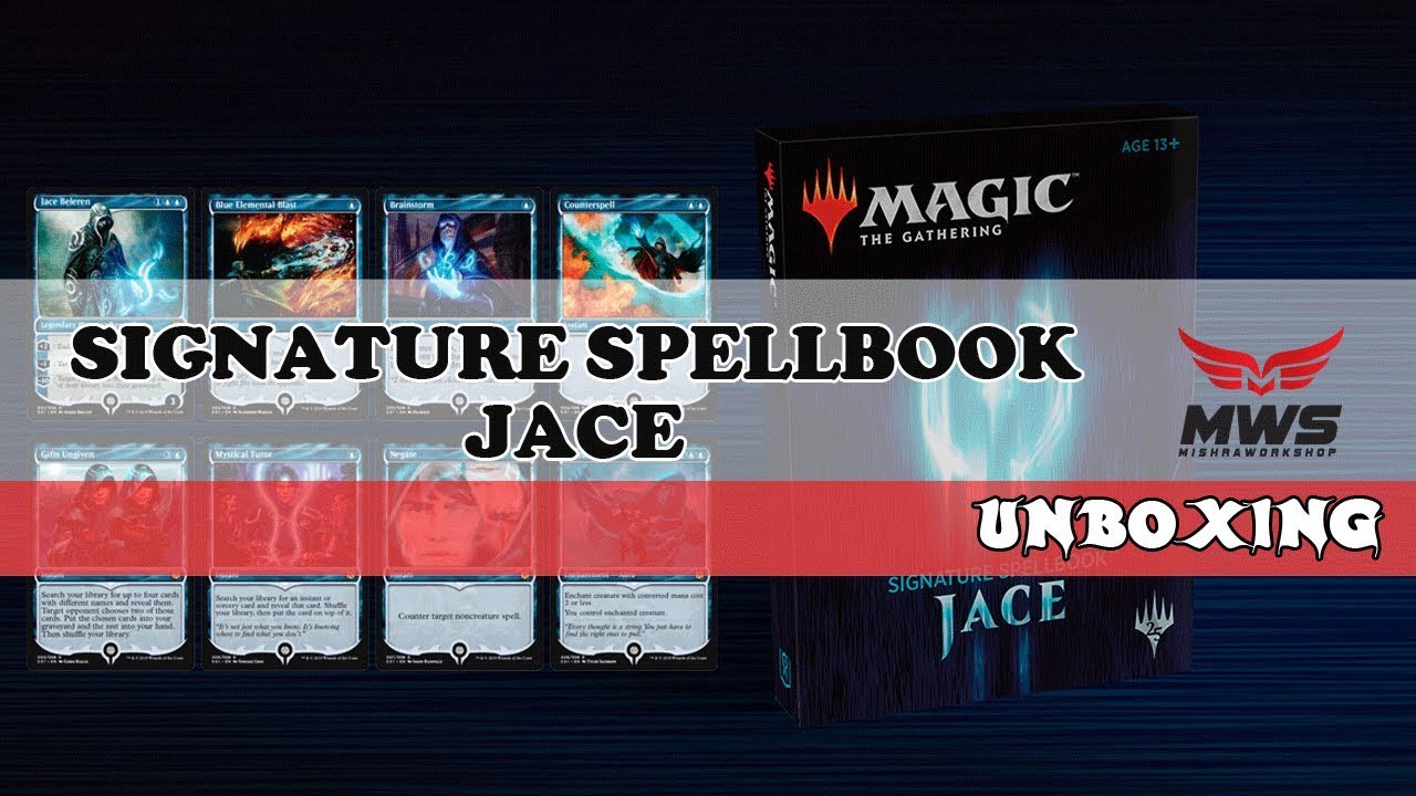[Unboxing] Signature Spellbook - Jace - YouTube