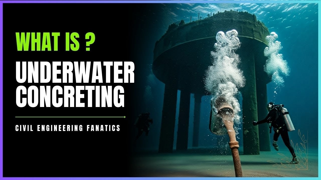 How to Make Concrete Structures Under Water? - YouTube