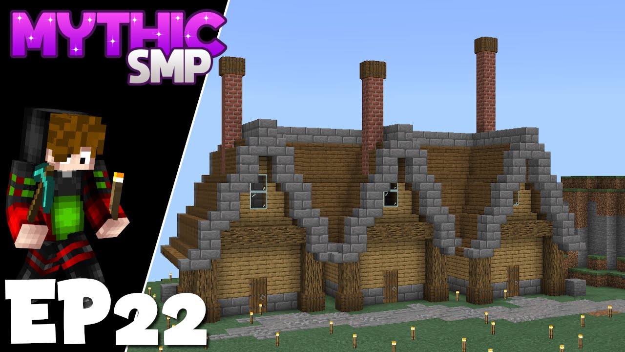A Humble Beginning: Minecraft MCPE Mythic SMP EP22 - YouTube