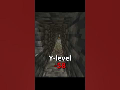 The best Y-level for diamonds in minecraft 1.20! #shorts - YouTube