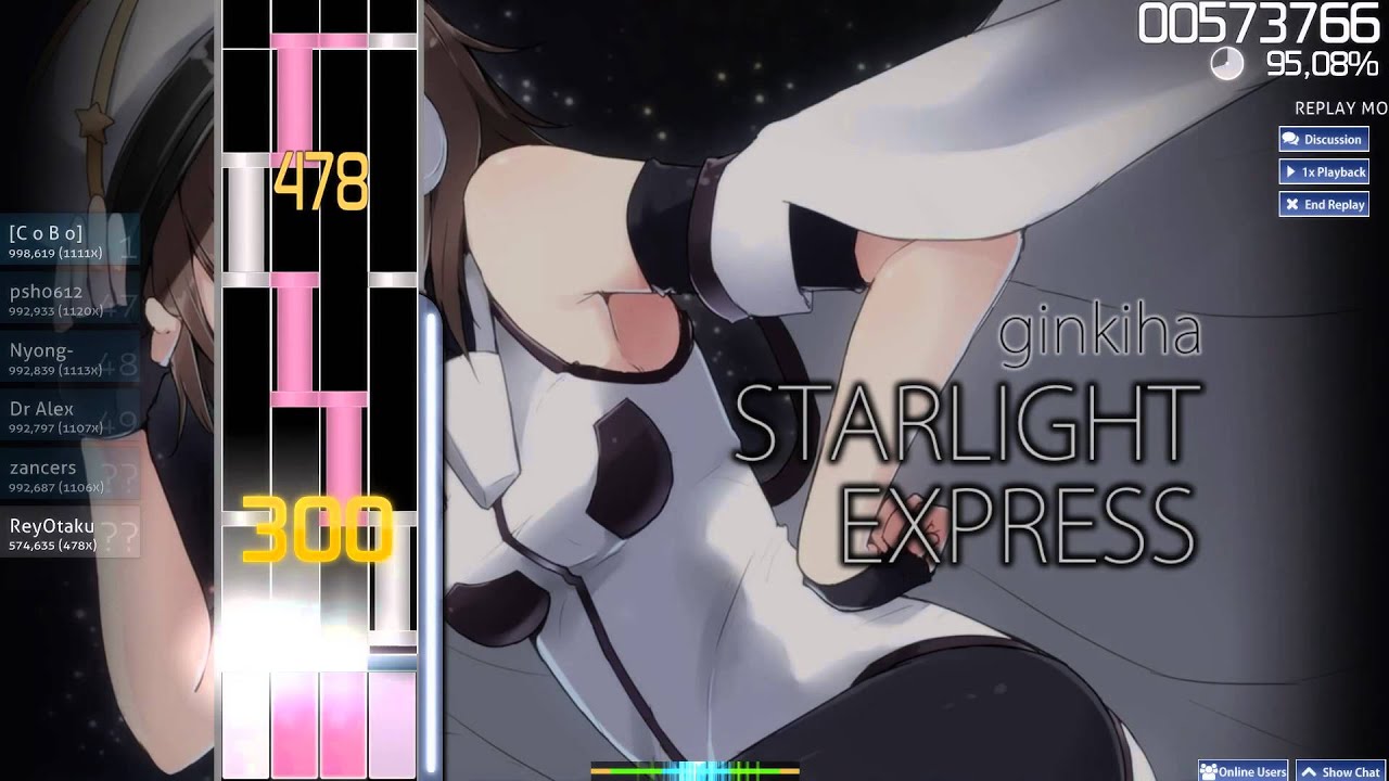 osu!mania/ ginkiha - Starlight Express - YouTube