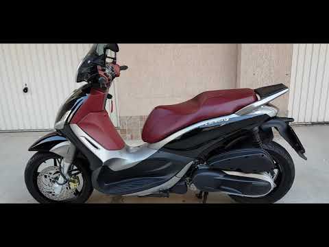 PIAGGIO BEVERLY 350 stock, startup and sound