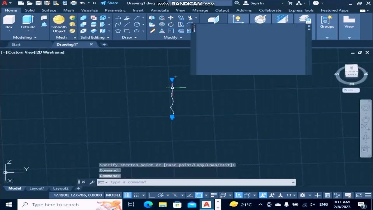 Helical spring in AutoCAD | helical spring #helical #spring #autocad # ...
