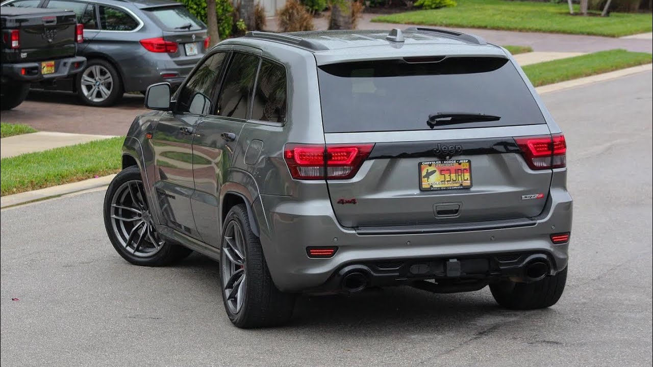 Jeep Grand Cherokee Srt Epic Shots (4K) - YouTube