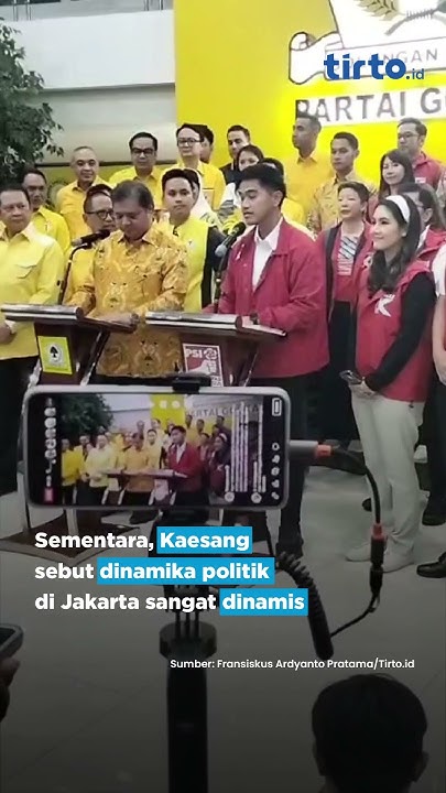 Golkar Siapkan Jusuf Hamka Dampingi Kaesang Jika Maju Pilgub Jakarta - YouTube