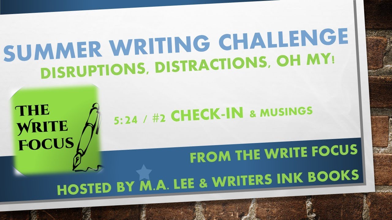 5:24 / Summer Writing Challenge / Check-in 2 - YouTube