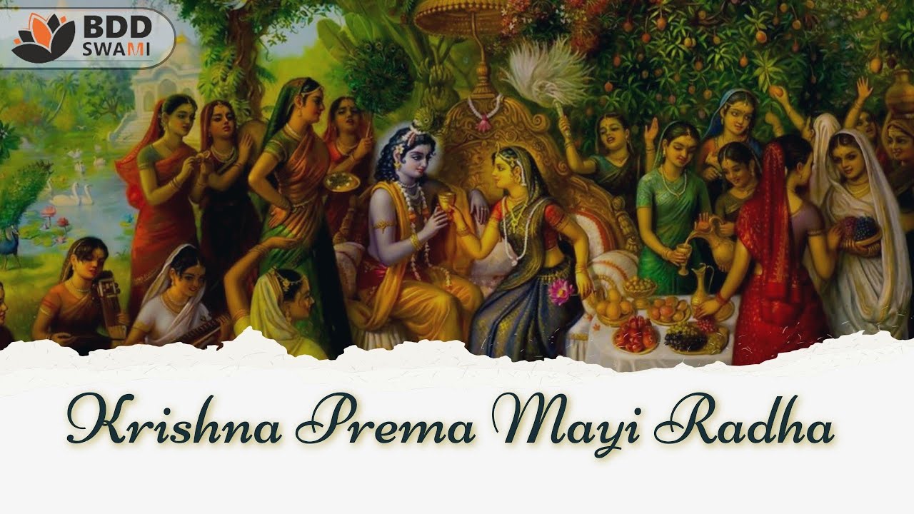 Krishna Prema Mayi Radha | Yugalastakam by Jiva Goswami | Performance ...