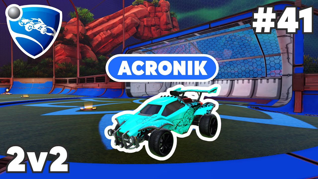AcroniK Ranked 2v2 PRO Replay #41 - Rocket League Replays - YouTube