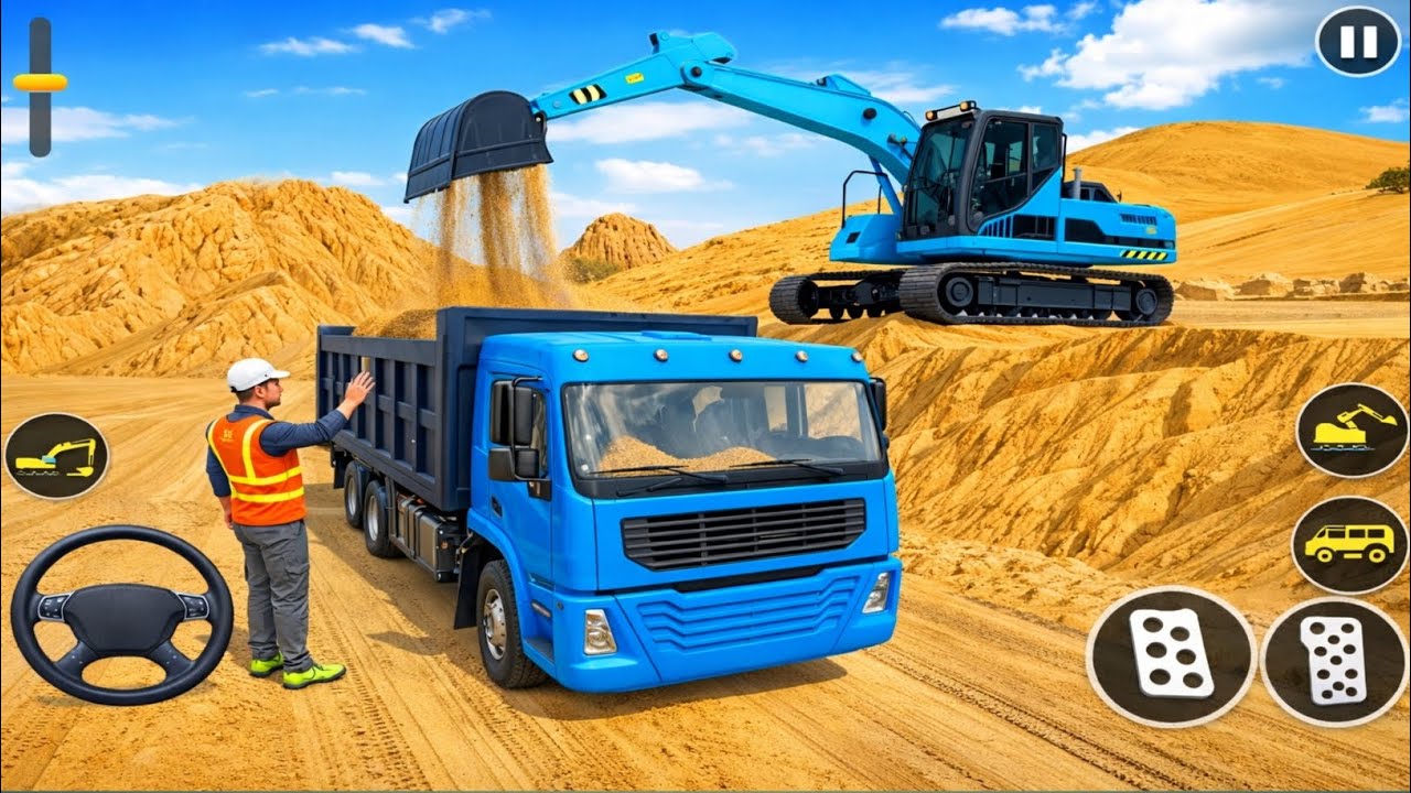 New City Road Construction Simulator game - Construction Game - Android ...