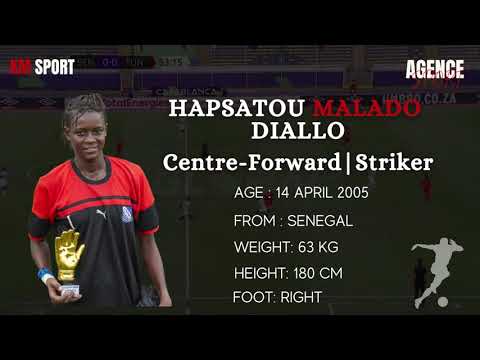Hapsatou Malado Diallo | Centre-Forward | Skills, Goals & Assists